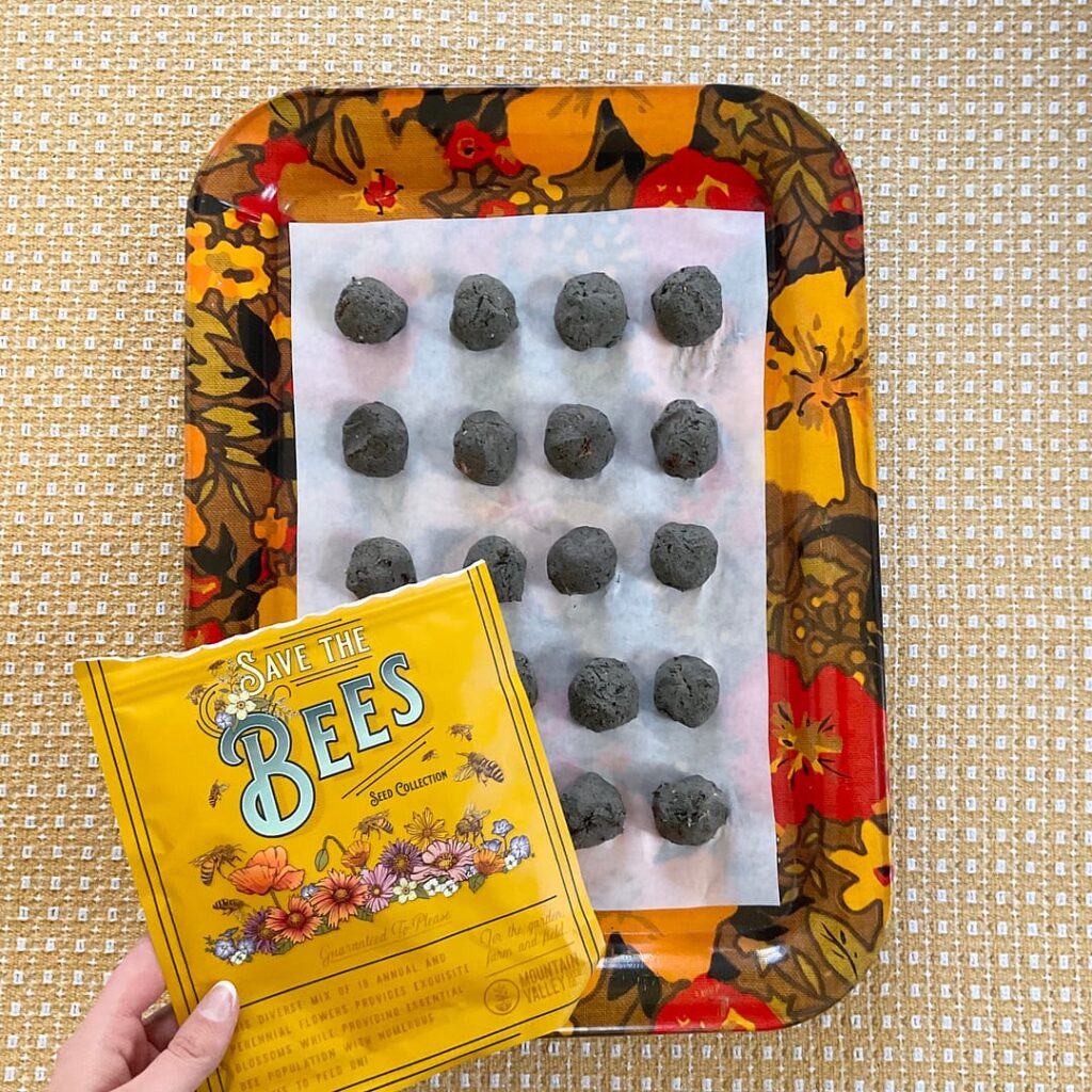 Easy DIY Seed Bombs Recipe And Tutorial - The Sleeper Must Aweken